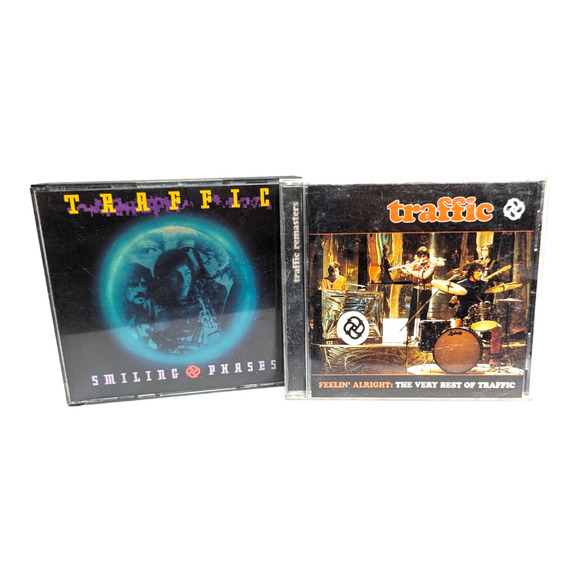 Traffic | Media | Smiling Phases By Traffic Double Cd 992 Feelin Alright Rock Music Bundle ...